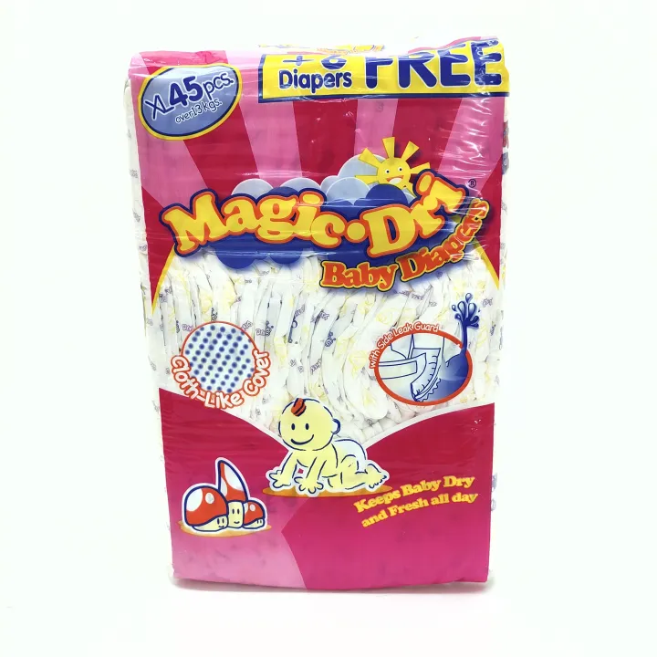 Magic-Dri Baby Diaper XL 45's | Lazada PH