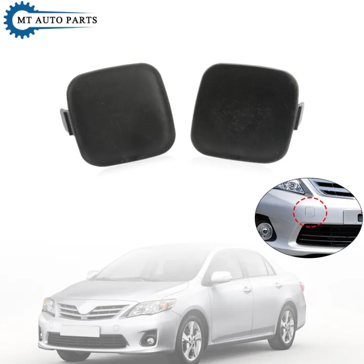 MTAP Front Bumper Towing Hook Cover Lid Unpainted Trailer Cap Shell For ...