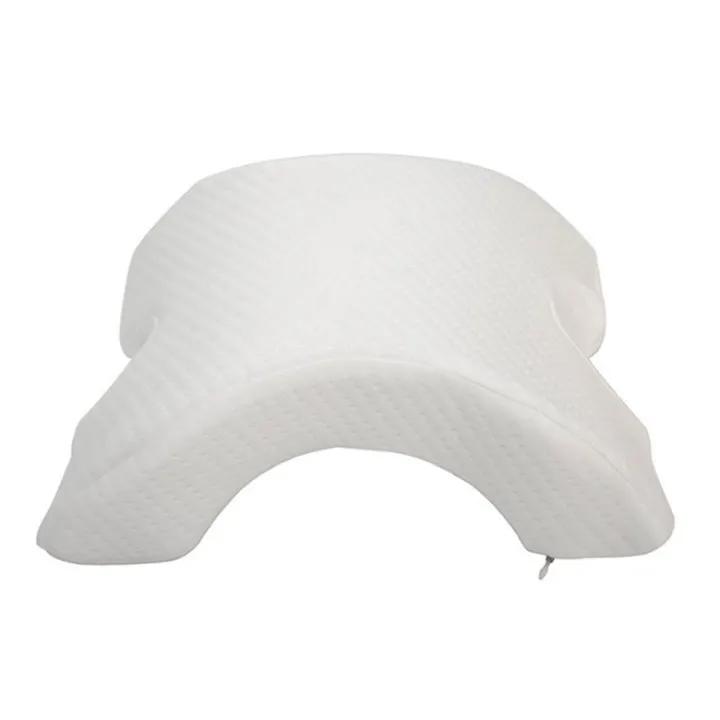 HORI U-Shaped Curved Memory Foam Sleeping Neck Cervical Pillow With ...