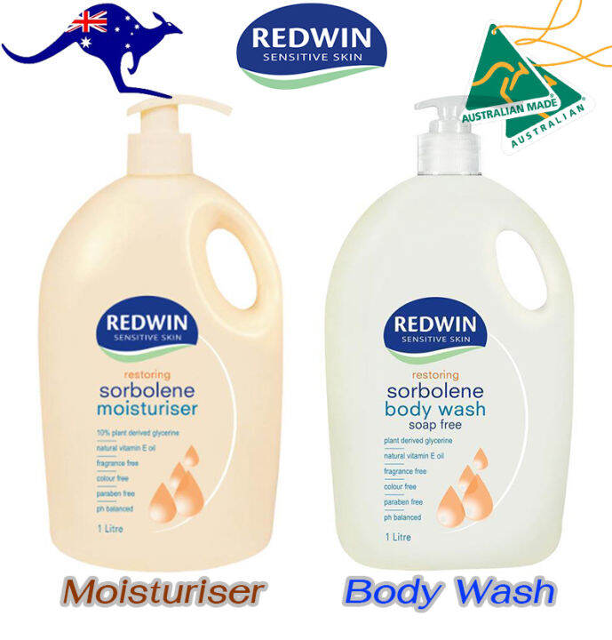 Redwin Sorbolene Moisturiser with Vitamin E, Redwin Sorbolene Body Wash ...