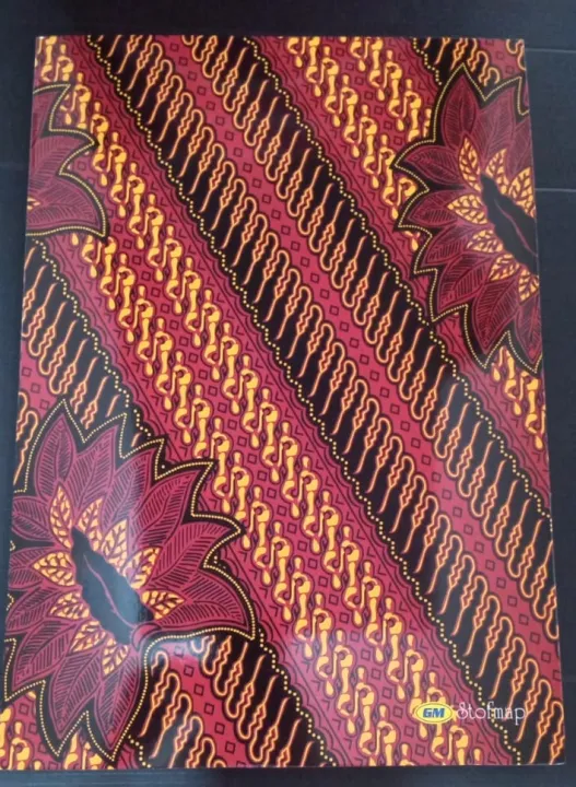 Map Kertas Batik F4/ Map Batik F4/ Map File / Map Kertas Batik Folio ...