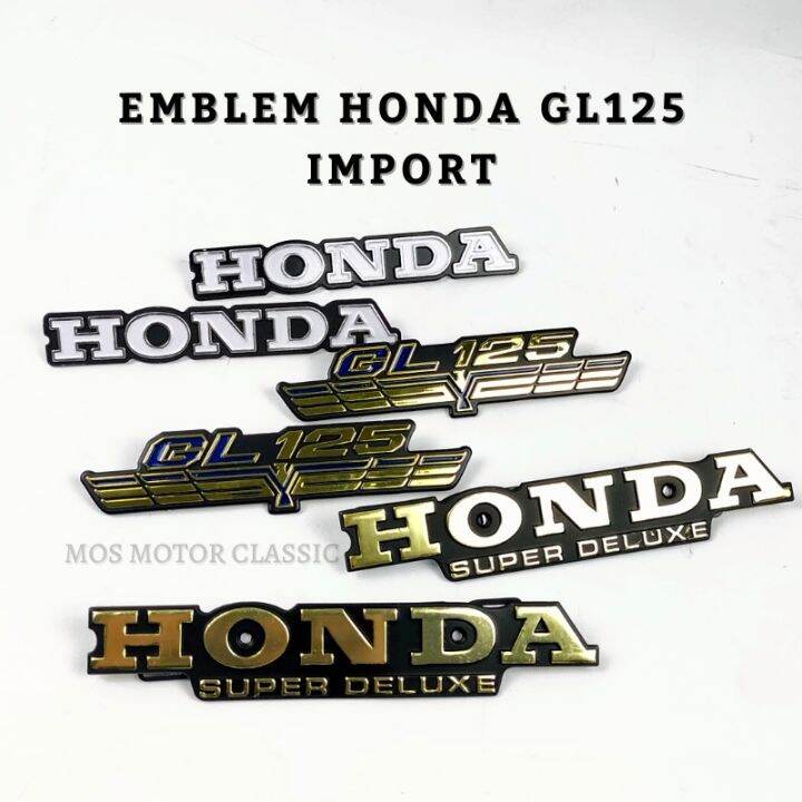 EMBLEM LOGO HONDA CB 125 HONDA CNC/EMBLEM TANGKI HONDA CB125 IMPORT ...