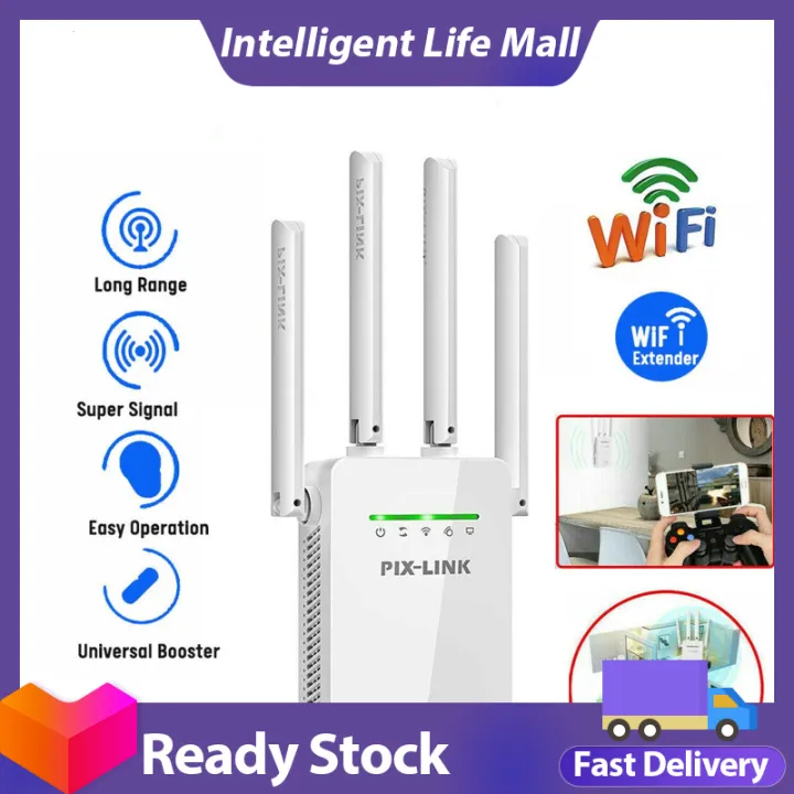 1200 Mbps Wifi Range Extender Repeater เทคโนโลยีความถี่คู่เครื่องขยาย ...