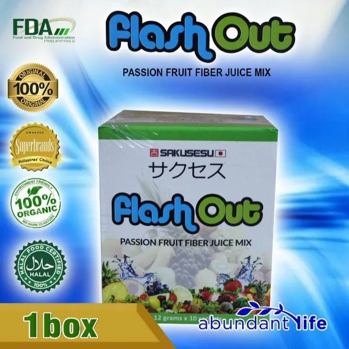 Flush Out / Flash Out Colon Cleanse Prebiotics & Probiotics 1 BOX ...