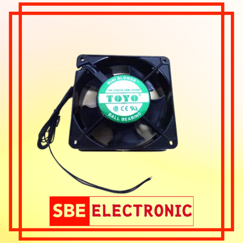 TOYO MINI BLOWER TM-120S1B-18W-A240D AXIAL FAN WITH BALL BEARING | Lazada
