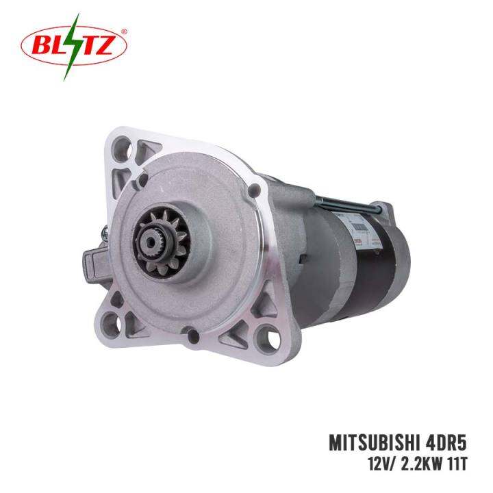 MITSUBISHI 4DR5 STARTER ASSEMBLY 12V 2.2KW (11 TEETH) BLITZ | Lazada PH