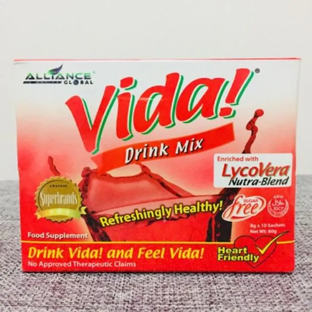 Vida Juice Cardio Vascular Drink Sugar Free Enriched with Lycovera ...