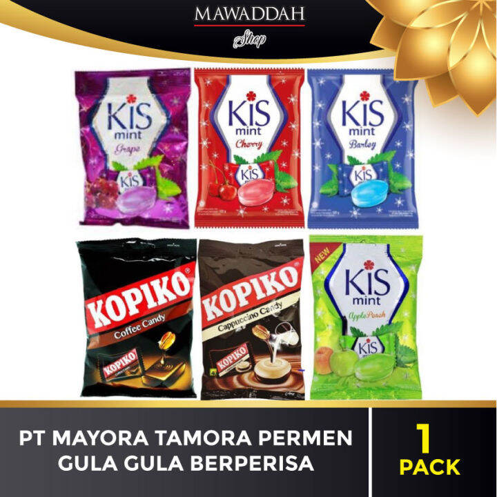 PT Mayora TAMARIN Permen / Kis Mint / Kopiko Coffee Candy cherry | Lazada