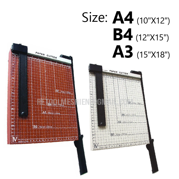 Heavy Duty A4/B4/A3 Paper Card Document Cutter Trimmer Wood & Steel ...