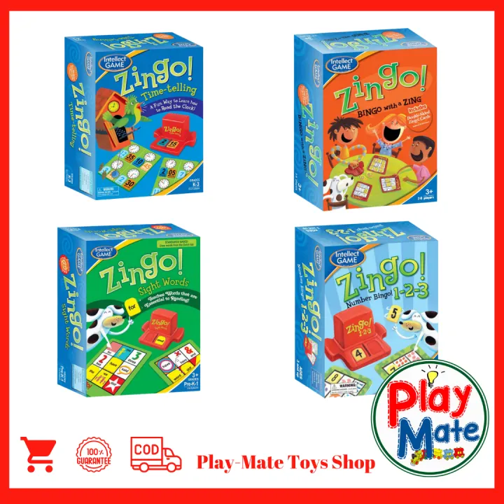 Zingo Bingo Award Winning Preschool Game for Pre-Readers and Early ...