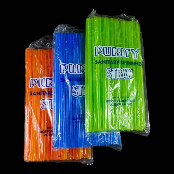 CASA VIDA Plastic Straws - Disposable Sanitary Drinking Straw | Lazada PH