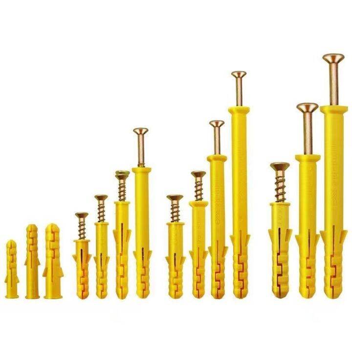 Wholesale small yellow croaker plastic expansion bolt expansion tube ...
