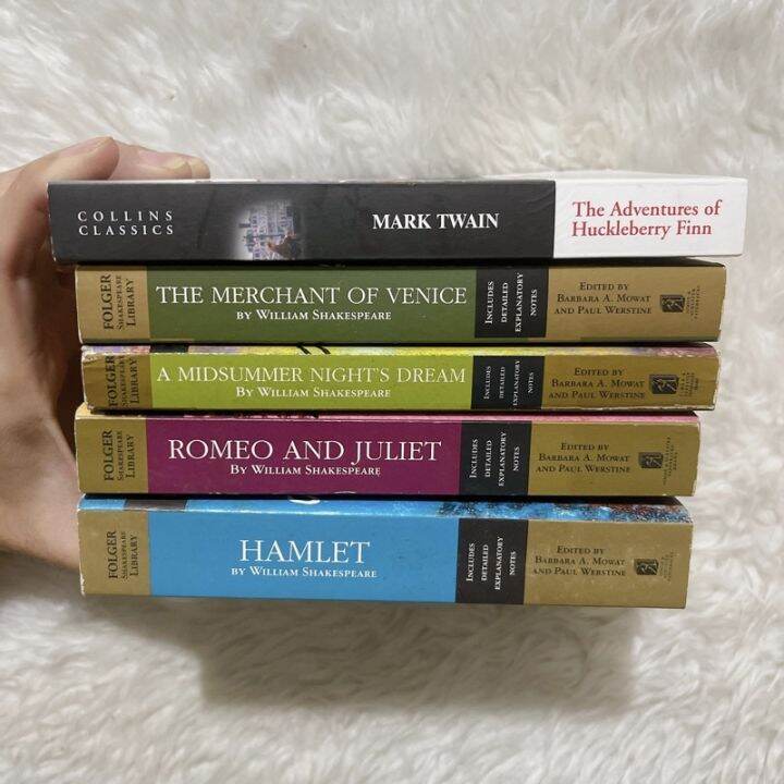 Adult Classic Books (Julius Caesar, Twelfth Night Shakespeare, The ...