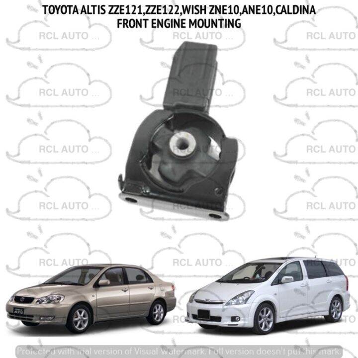 FRONT ENGINE MOUNTING TOYOTA ALTIS ZZE121,ZZE122,WISH ANE10,ZNE10 ...