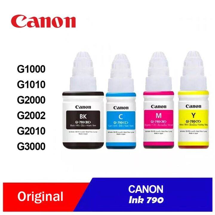 Original Genuine Canon GI-790 Canon Printer G1010 / G2010 / G3010 ...