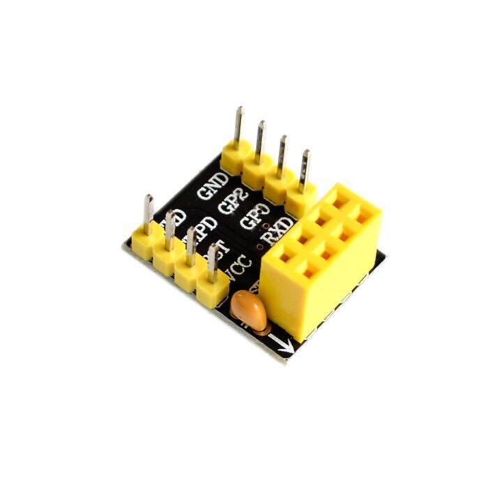 10pcs For Esp-01 Esp8266 Esp-01s Model Of The Esp8266 Serial Breadboard Adapter To Wifi ...