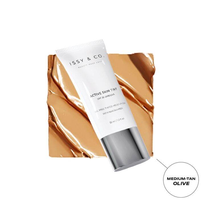 Issy Co. Active Skin Tint SPF 35 in Hazel | Lazada PH