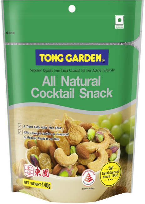 Tong Garden All Natural Cocktail Snack 140g | Lazada