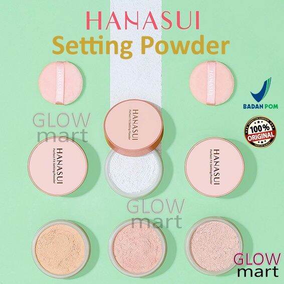 HANASUI Perfect Fit Setting Powder | Bedak Tabur | Lazada Indonesia