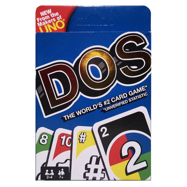 Game Card DOS Mattel Card Game Original Box ไพ่โดสของแท้ กล่องนำ้เงิน แ ...