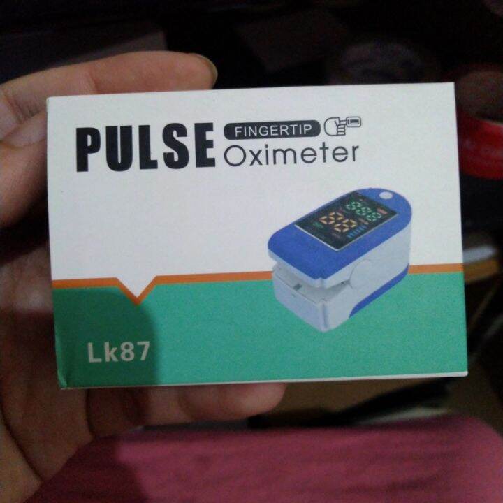 pulse oximeter fingertip oxymeter ukur saturasi oksigen denyut nadi ...
