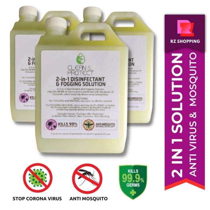 Hot kjq1e2c 1 Liter Disinfectant and Mosquito Repellent Fogging ...