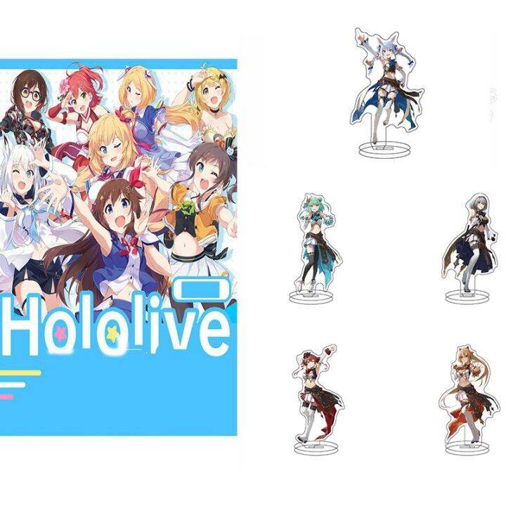 Youtuber Hololive Acrylic En Figure Stand Model Plate Anime Decoration ...