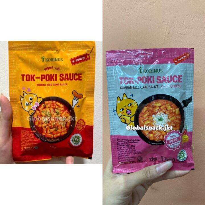 Korinus Korean- Bunsik Saus Yopokki / Topokki / Tteokbokki SAUCE SWEET ...