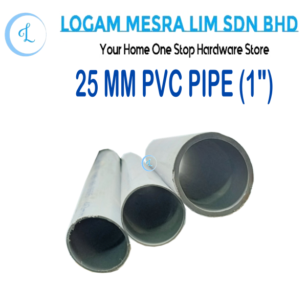 [READY STOCK] PVC PIPE 1" (25MM) CLASS D, CLASS 6, CLASS 7 (NO SIRIM ...