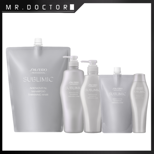 Shiseido SMC (Sublimic) Adenovital Shampoo 250ml/450ml/500ml/1000ml/1800ml | Lazada