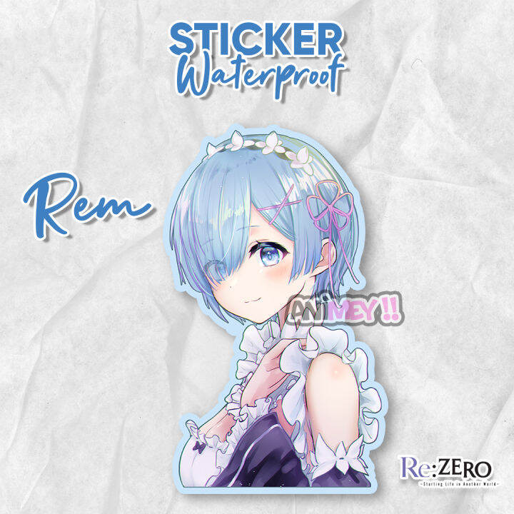 Stiker Rem Re Zero/ Sticker Anime Waterproof | Lazada Indonesia