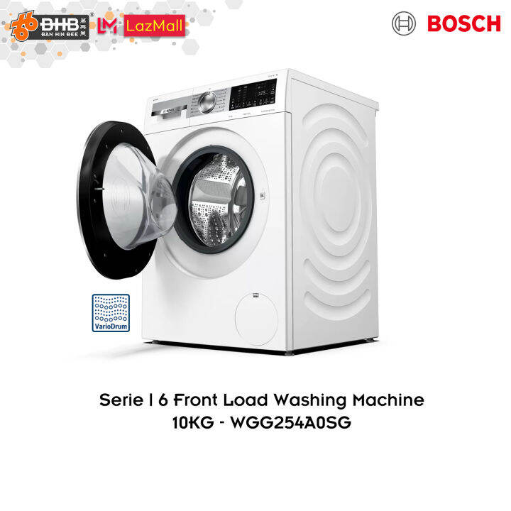 Bosch Serie6 WGG254A0SG Front Load Washing Machine with AllergyPlus ...