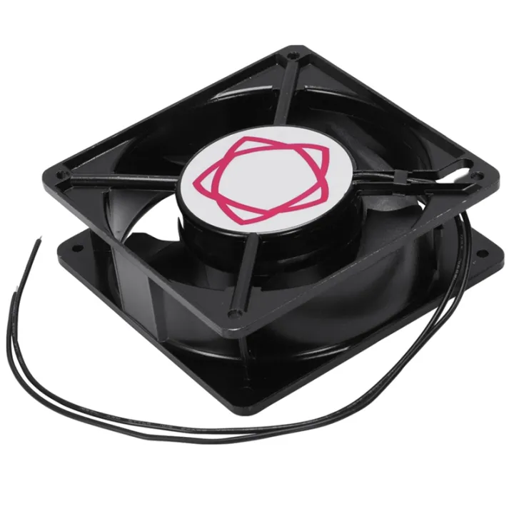 3Pcs 120X120X38mm 5 Blades Metal Frame Axial Flow Cooling Fan AC 220/240V 0.14A 22W | Lazada PH