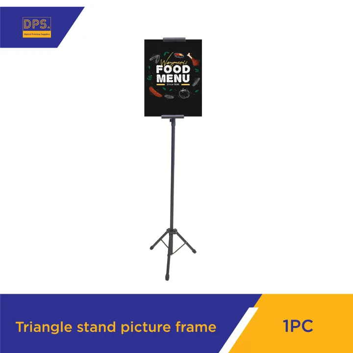 DPS Easel Triangle Banner Stand Picture Frame 15.24cm x 243cm | Lazada PH