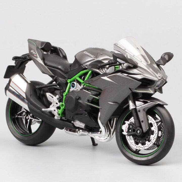 1/12 Scale For Kawasaki Ninja H2 Racing H2R Diecast Motorcycle Moto ...