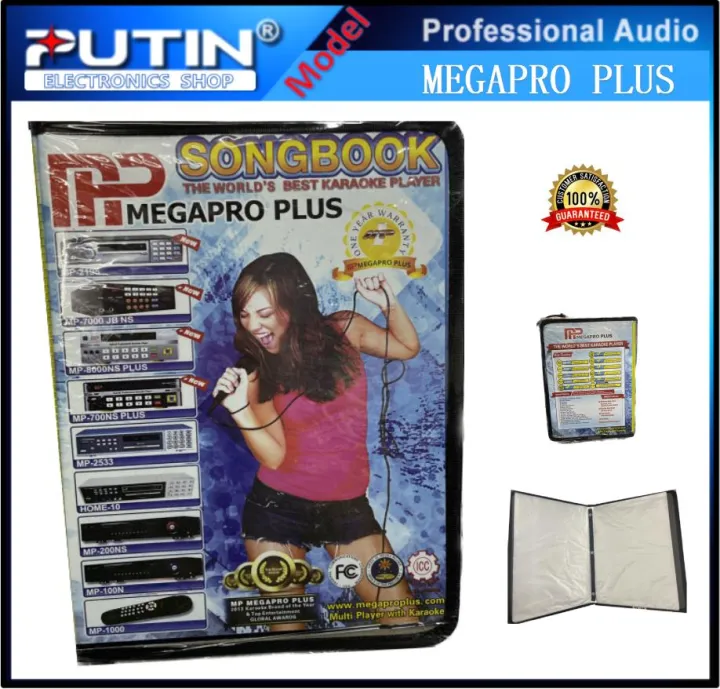 Megapro Plus Songbook for MP-100 Piolo, MP-100JR, MS-AMOS, MS-EZRA and MS-MIGAEL | Lazada PH