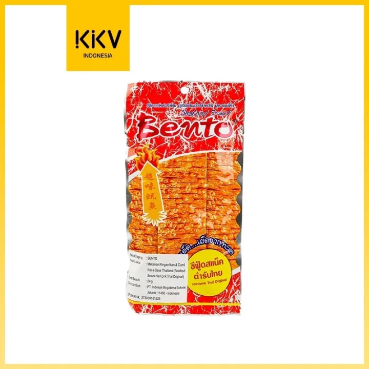 KKV - BENTO SEAFOOD NAMPRIK THAI ORIGINAL / SWEET AND SPICY 24 g ...