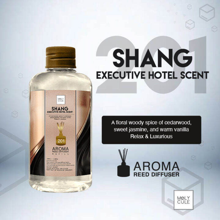 MOLYCULE Shang Aroma Reed Diffuser Oil Home Fragrance Hotel Scent ...