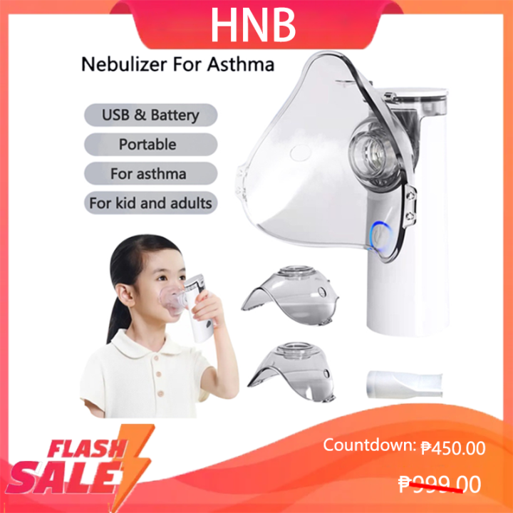 HNB Travel Mesh Nebulizer Machine for Adult & Kids Handheld Portable ... HNB Travel Mesh Nebulizer Machine for Adult & Kids Handheld Portable ...