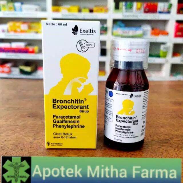 BRONCHITIN EXPECTORANT SIRUP OBAT BATUK | Lazada Indonesia