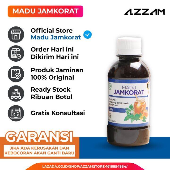 Madu Jamkorat Obat Asam Urat Dan Kolesterol | Lazada Indonesia
