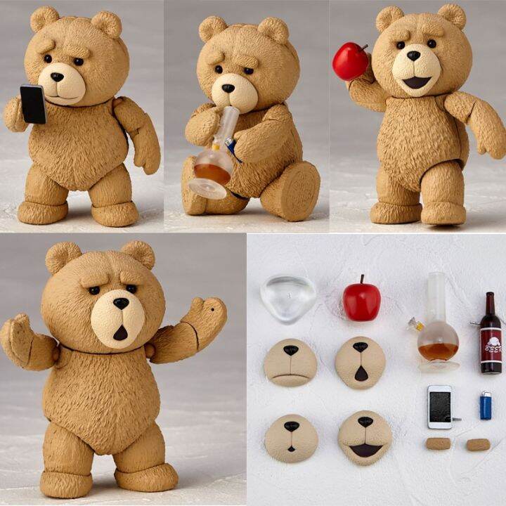 {AhQ ornaments} Nendoroid Teddy Bear BJD Figure Movie TED 2 Ted Action ...