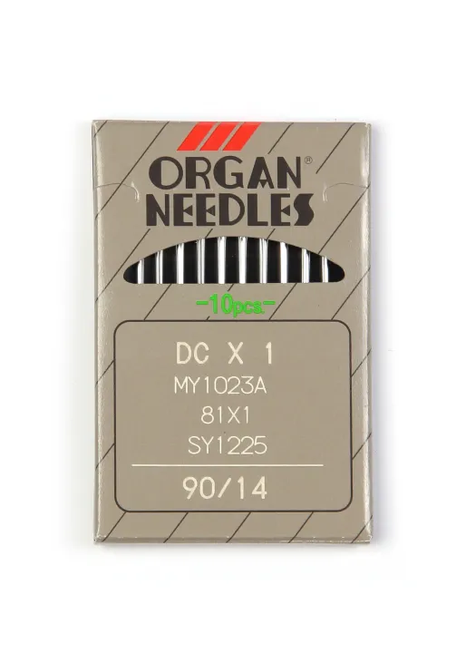 Organ Needles DCX1 75/11, DCX1 90/14 and DCX1 100/16 High Speed or Industrial Sewing Machine ...