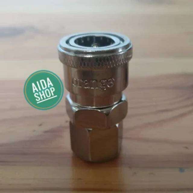 Nepel Penyambung Selang Kompresor SF 20 1 Cabang Quick Coupler 1 Pass ...