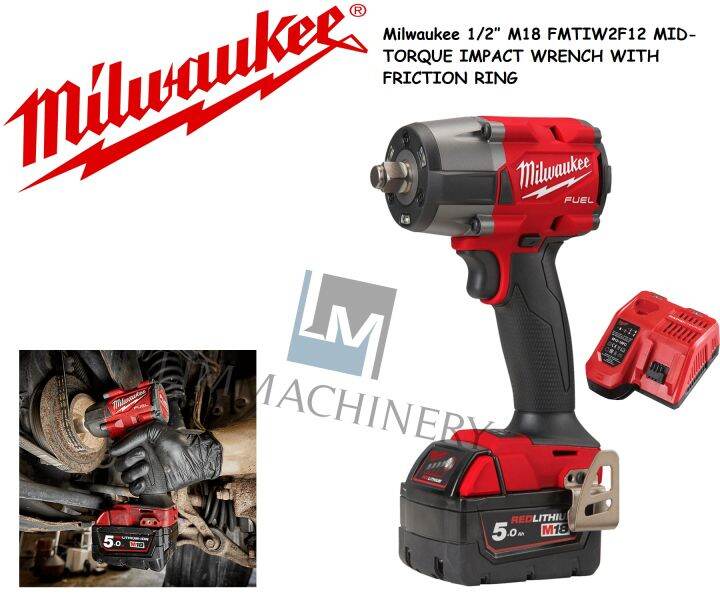 [NEW] Milwaukee FMTIW2F12 M18 FUEL™ ½″ MID TORQUE IMPACT WRENCH WITH ...