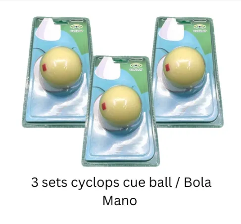 3PCS. CYCLOPS CUE BALL (MOTHER BALL) / PAMATO PARA SA BILYARAN ...