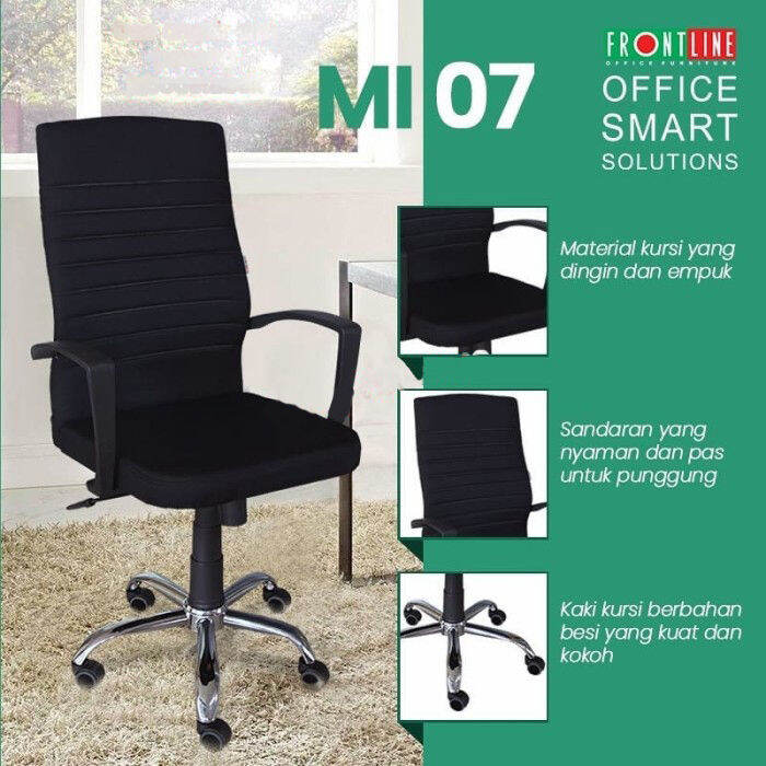 kursi kantor kursi kerja kursi staff office chair MI 07 FRONTLINE ...