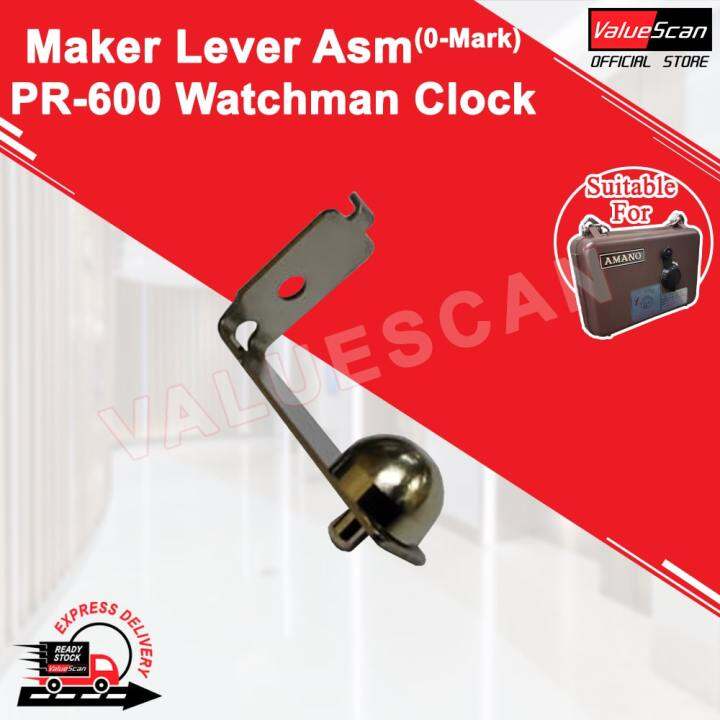 Maker Lever ASM (O Mark) for AMANO PR-600 Watchman Clock Spare Part ...
