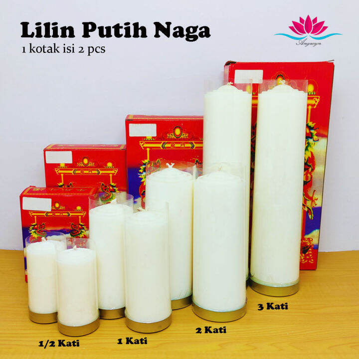 Lilin Sembahyang Putih Naga | Lazada Indonesia