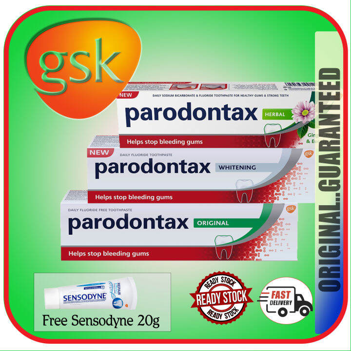 Parodontax toothpaste for bleeding gum and sensitive tooth 90g 牙膏 牙龈出血 ...